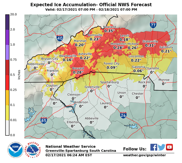 Weather Updates & Delays | Town of Valdese